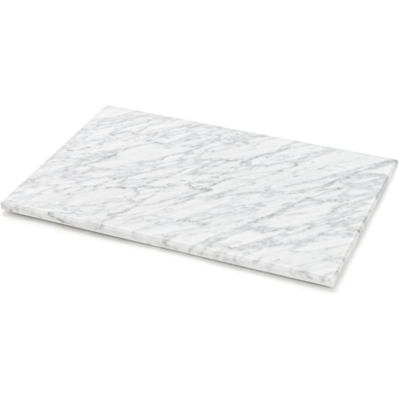 PLUMYHG-8 x 12 Inches Marble Cutting Board, Stone Cutting Board with ...