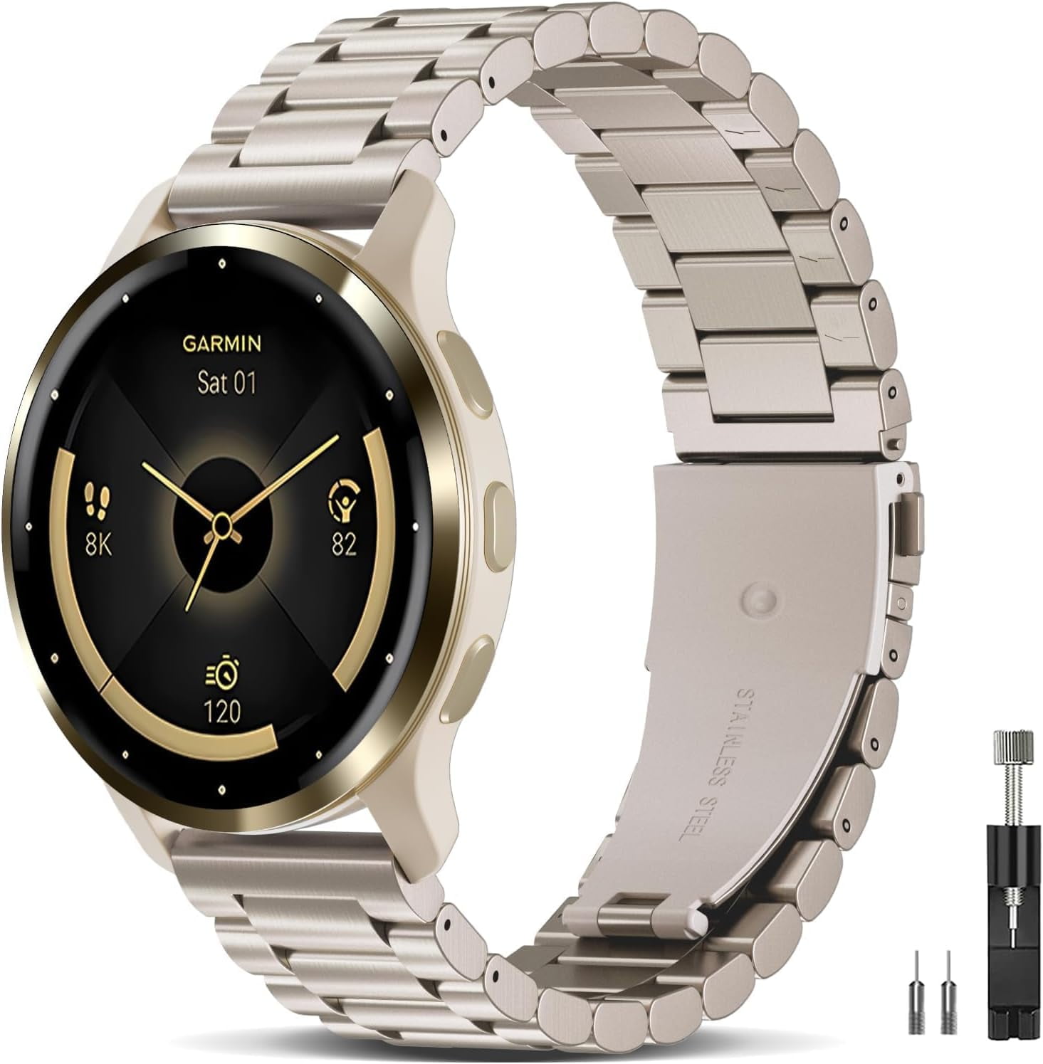 PLUMYHG-Compatible with Garmin Venu 3S Watch Band/Venu 4 41mm/Venu 2S ...