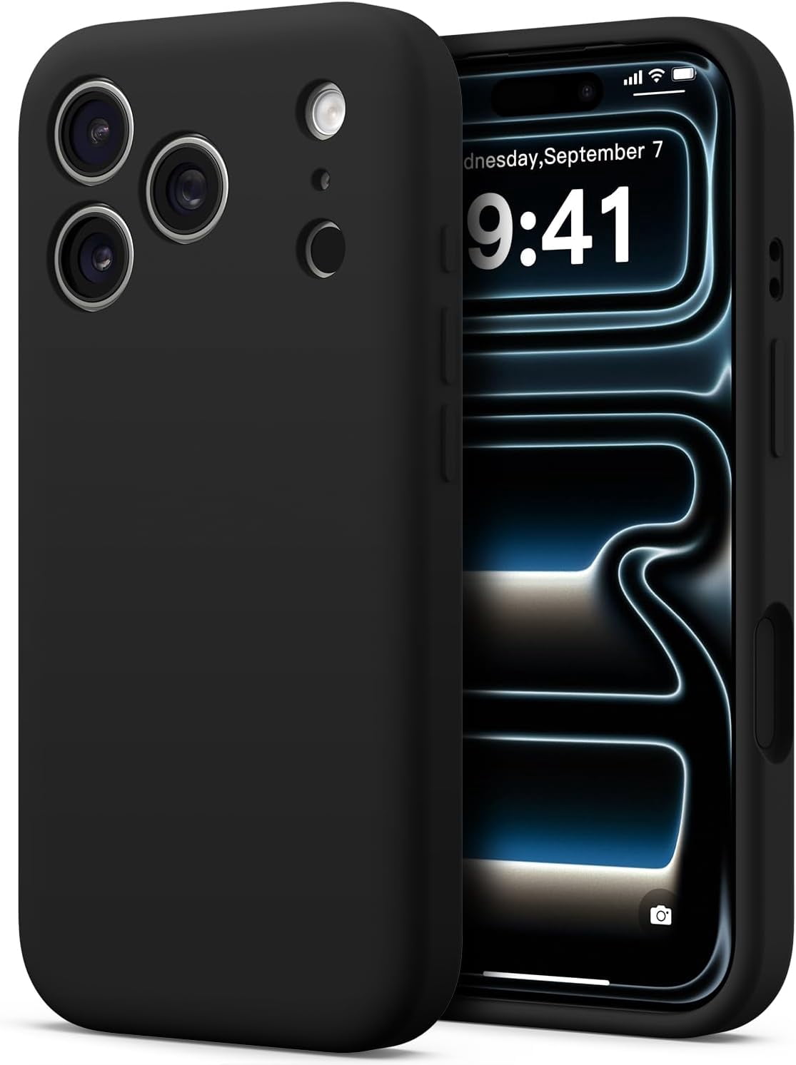 PLUMYHG-Compatible with iPhone 17 Pro Case, Silicone Upgrade [Full ...