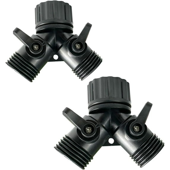 PLUMYHG-Cuckoo Irrigation System Hose Quick Connector 3/4" Two-Way ...