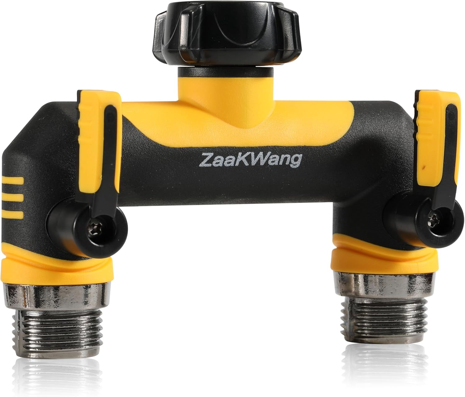 PLUMYHG-Full Flow Heavy Duty Two - Way Hose Splitter, Rugged Garden ...