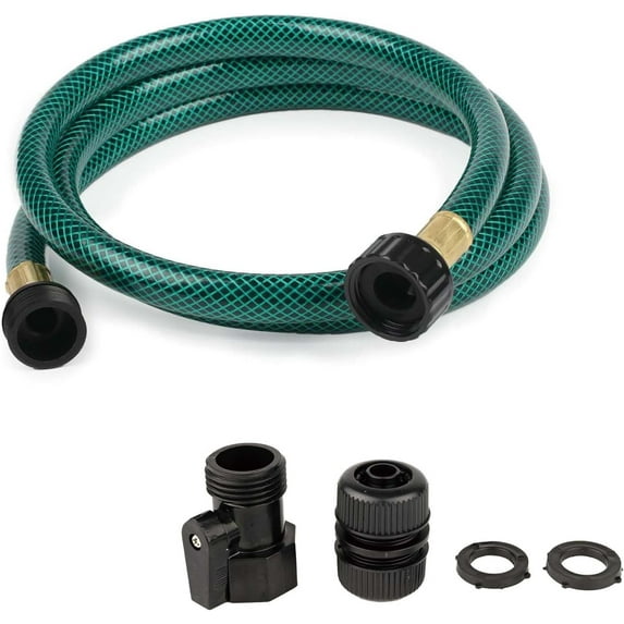 PLUMYHG-Garden Hose Leakproof for Gardener: 1/2\u201d PVC Water Hoses ...