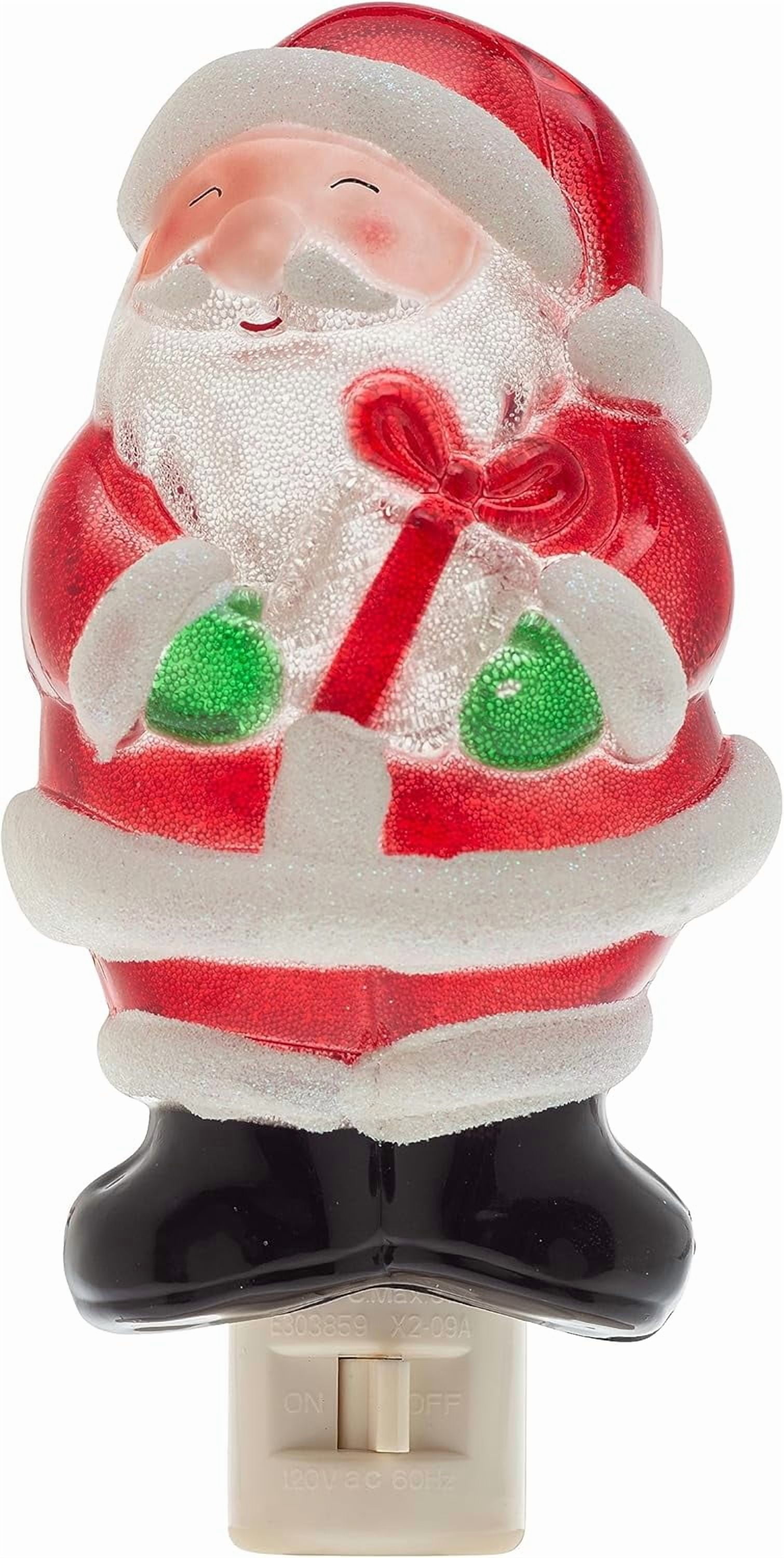 PLUMYHG-Jolly Santa Holiday Decor Night Light - Includes 5W C7 and ...