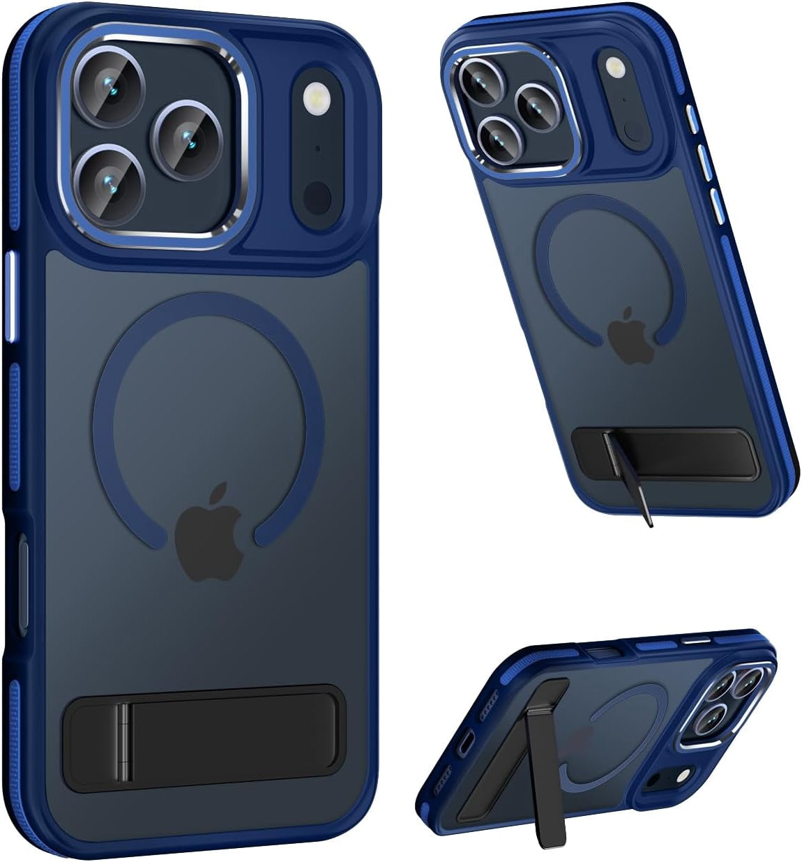 PLUMYHG-Magnetic for iPhone 17 Pro Case with Stand, Compatible with ...