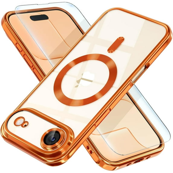 PLUMYHG-Magnetic for iPhone 17 Air Case Compatible with MagSafe [Never ...