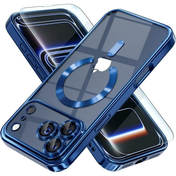 PLUMYHG-Magnetic for iPhone 17 Pro Case Compatible with MagSafe [Never ...
