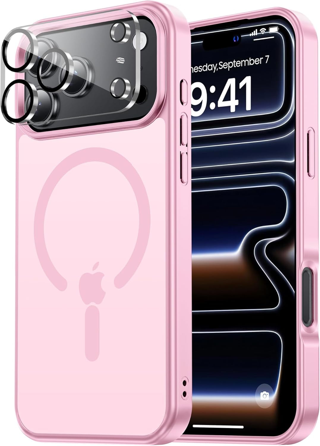 PLUMYHG-Magnetic for iPhone 17 Pro Case Fits MagSafe Camera Len ...