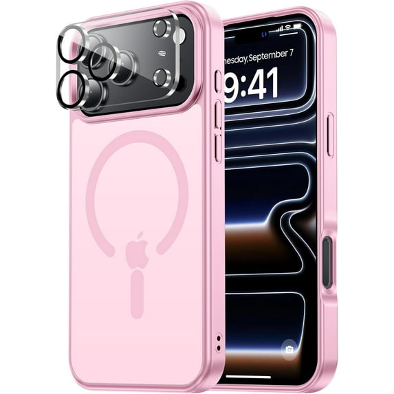 PLUMYHG-Magnetic for iPhone 17 Pro Case Fits MagSafe Camera Len ...