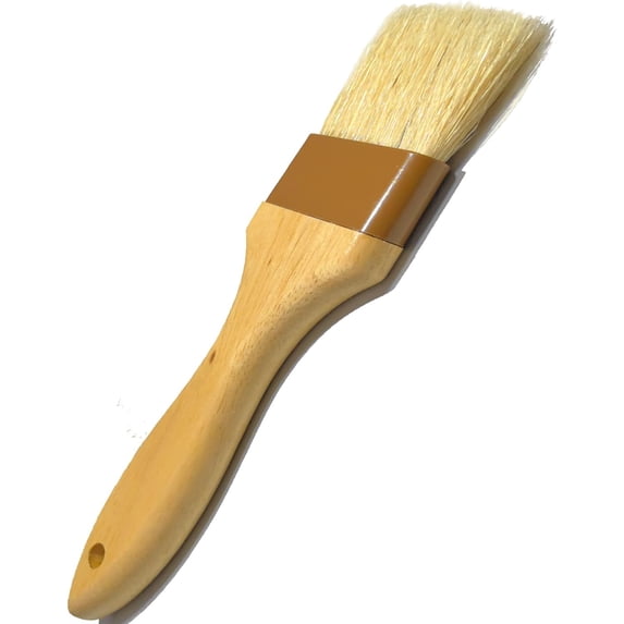 PLUMYHG-Pastry Basting Brush for Cooking and Baking 2",Natural Boar ...