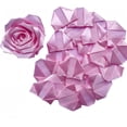 PLUMYHG-Pre-Assembled Satin Ribbon Petals (100Pcs), DIY Forever Rose ...