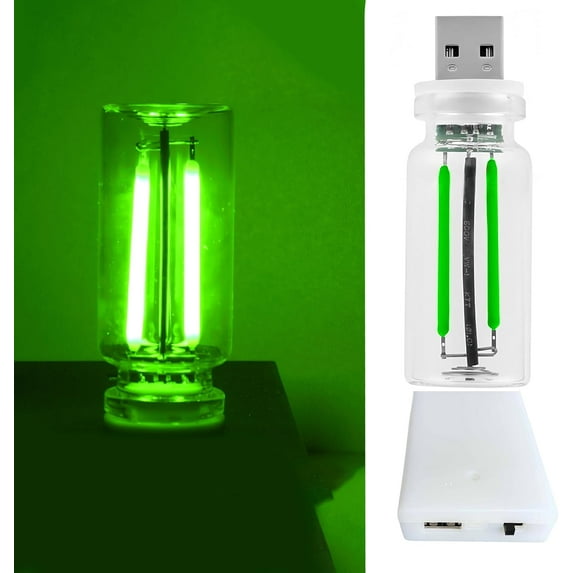 PLUMYHG-Retro Car Bulbs, No Pole Touch Dimmable USB & Battery Lighted ...