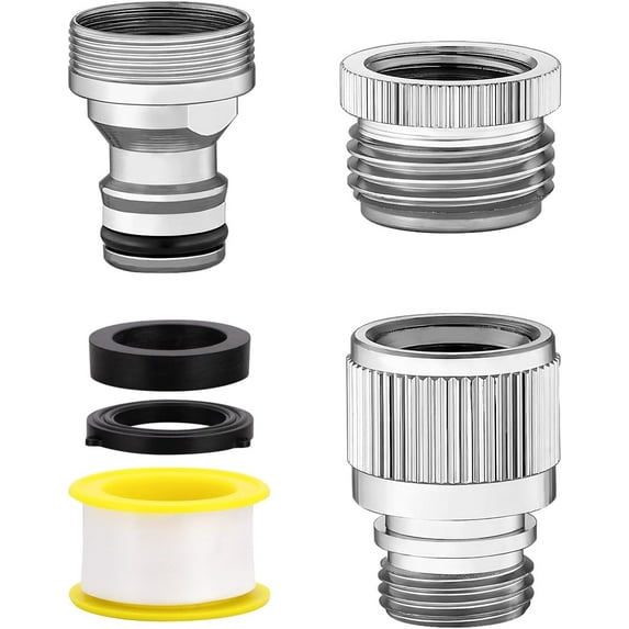 PLUMYHG-Sink Faucet Quick Connector - Faucet to Hose Adapter for ...