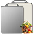 PLUMYHG-Stainless Steel Cutting Board Non toxic cuttings board for ...