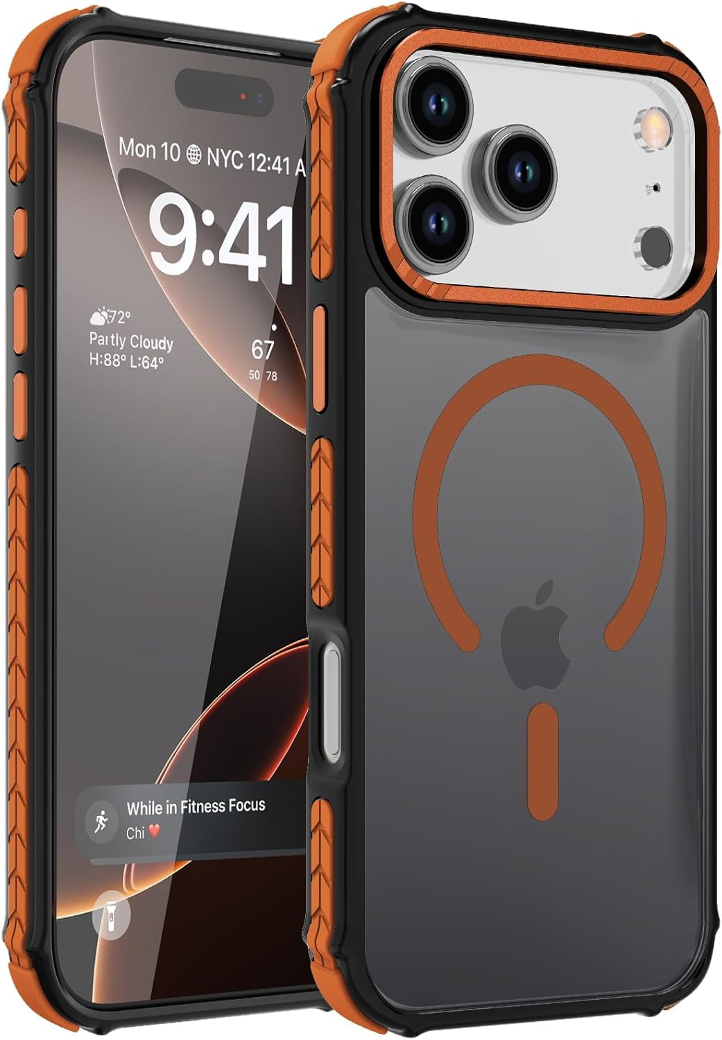 PLUMYHG-Strong Magnetic Case for iPhone 17 Pro Max 6.9-Inch,[Compatible ...