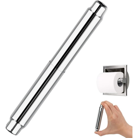 PLUMYHG-Toilet Paper Holder Roller Replacement, Stainless Steel Toilet ...