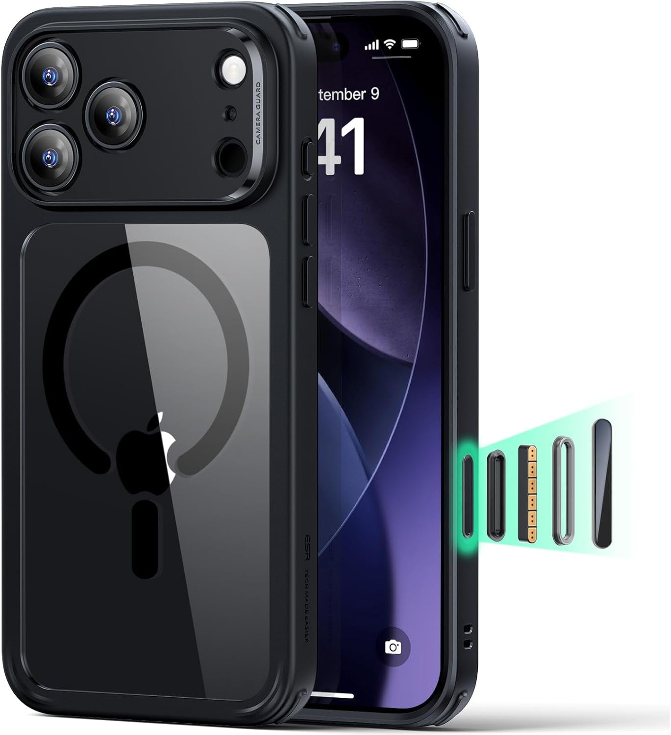 PLUMYHG-for iPhone 17 Pro Case, Camera Control, Compatible with MagSafe ...