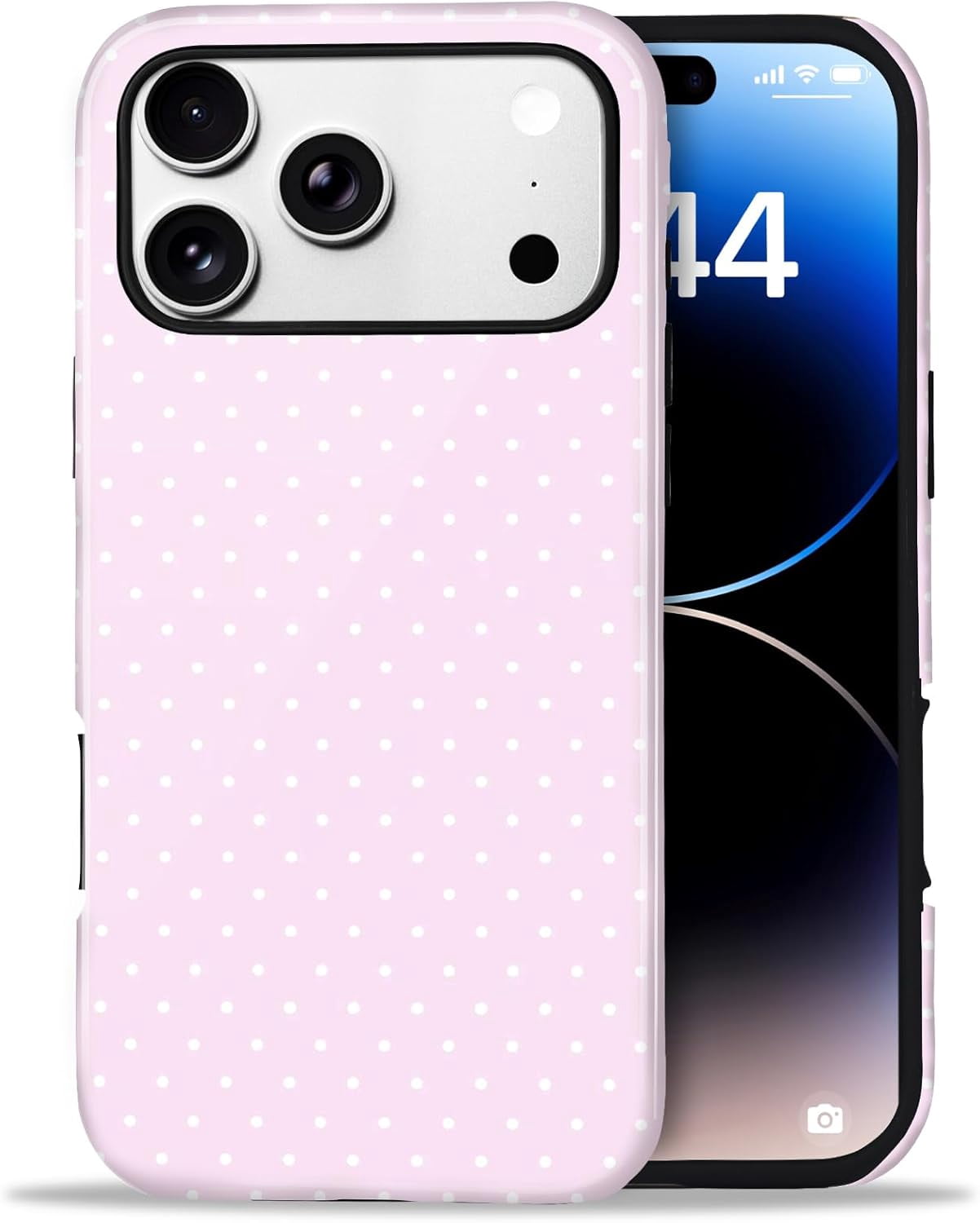 PLUMYHG-for iPhone 17 Pro Case Cute Small Polka Dot Aesthetic Retro ...