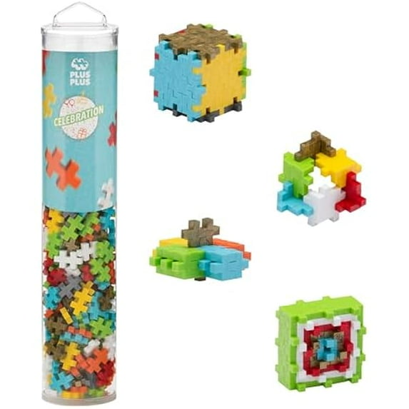 PLUS PLUS 240 Piece Interlocking Building Blocks for Kids, Open Ended ...