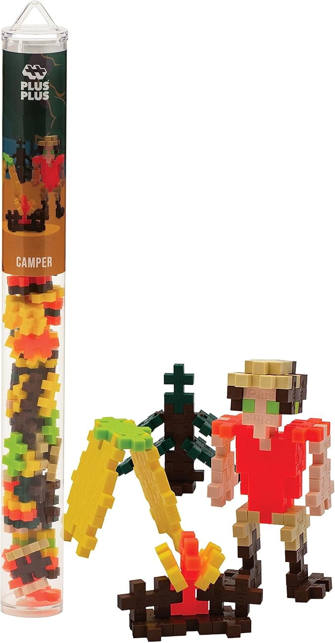 PLUS PLUS - Camper - Construction Building Stem/Steam Toy, Interlocking ...