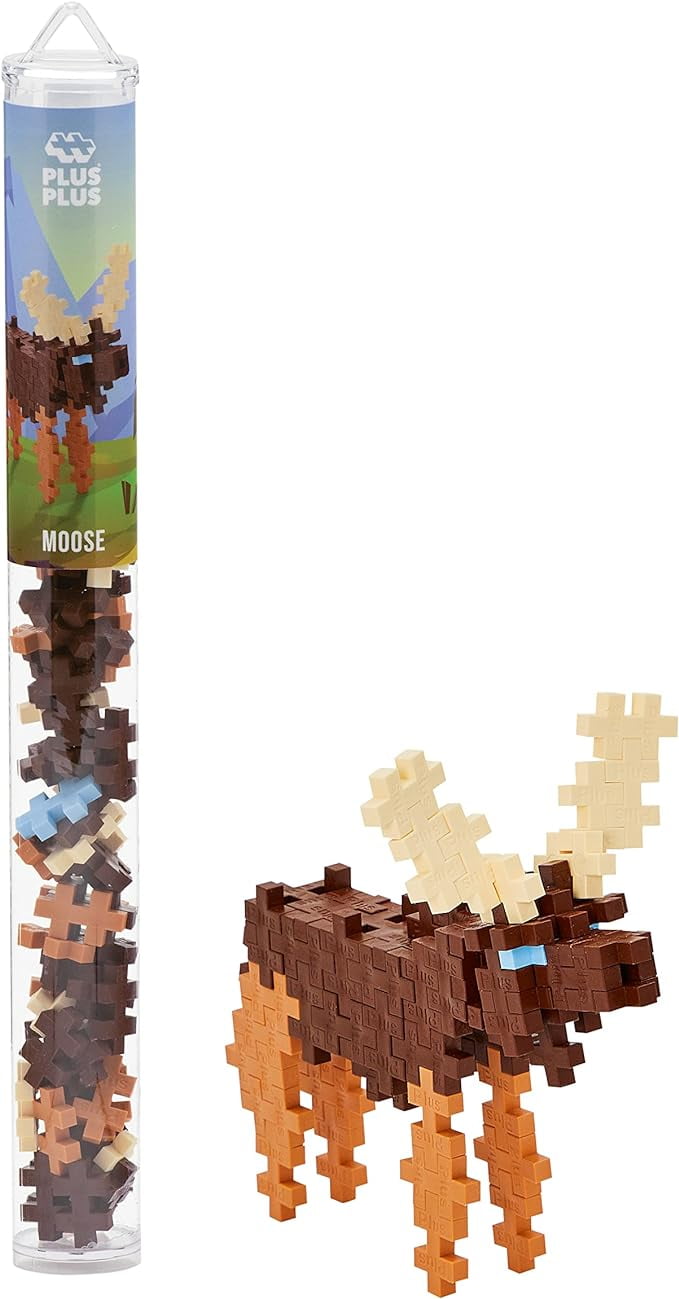 PLUS PLUS - Moose - 70 Piece Tube, Construction Building Stem/Steam Toy ...
