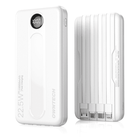 PureGear 5000mAh Portable USB Battery Charger w/ Built-in Flash Light ...