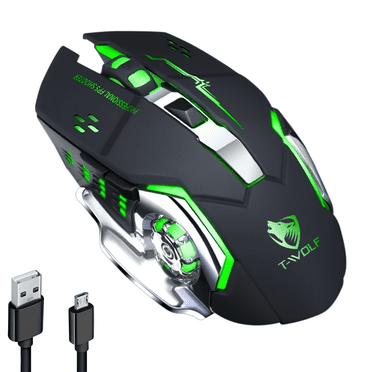 Monster Alpha Customizable Gaming Mouse with LED Lights - Walmart.com