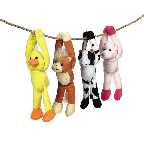 PLUSH LONG ARM FARM ANIMALS - Toys - 12 Pieces - Walmart.com