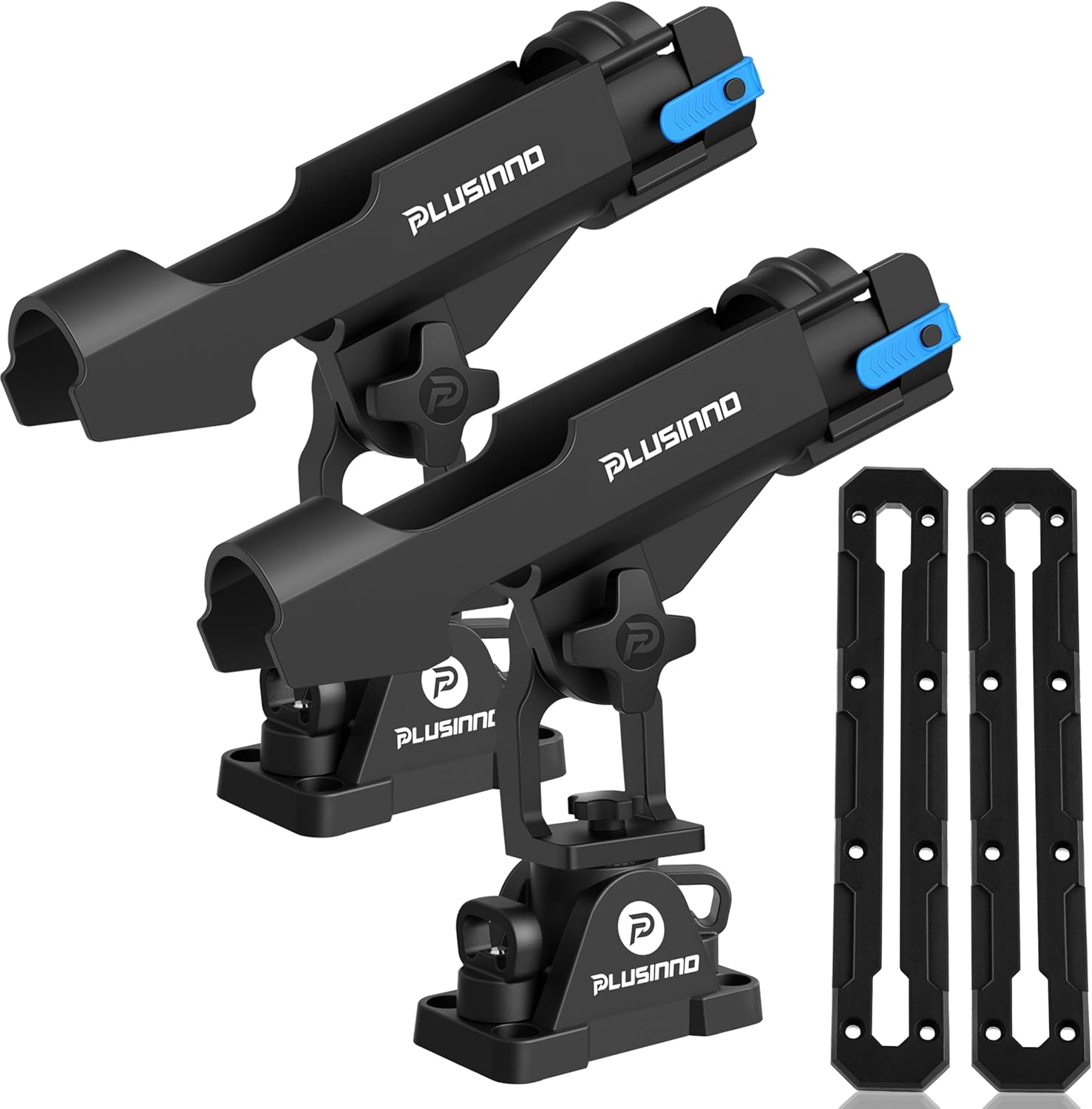 PLUSINNO 2 in 1 Fishing Rod Holders for Boat, Kayak Fishing Rod Holder ...