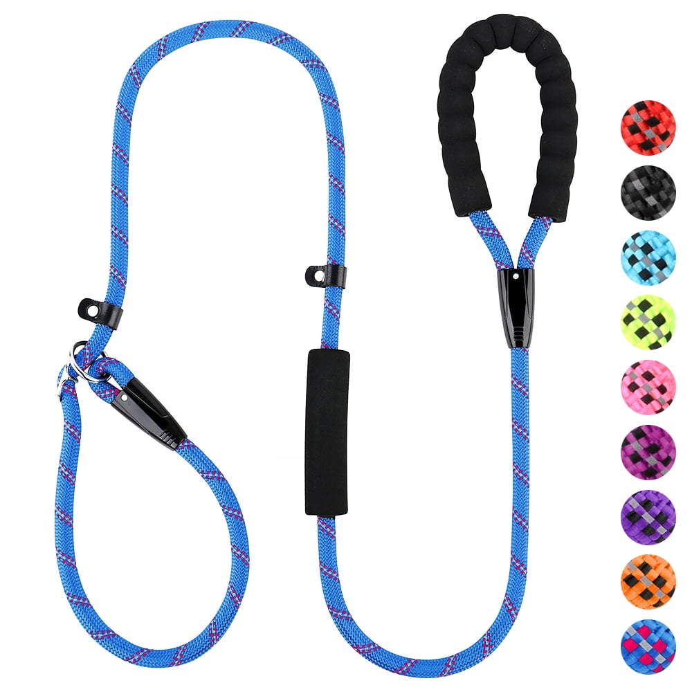 Plutus Pet Slip Lead Dog Leash, Reflective Heavy Duty 6FT Rope, Anti ...
