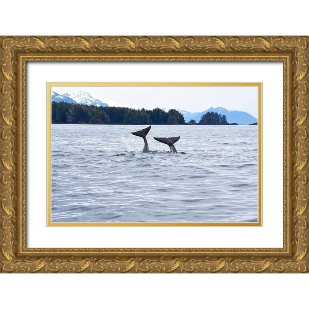 PLank, Savanah 32x22 Gold Ornate Wood Framed with Double Matting Museum ...