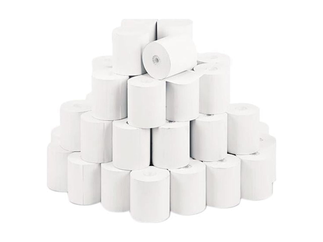"PM Co. Thermal Paper Rolls, Cash Register/POS, 3-1/8""x230ft, 50 CT ...