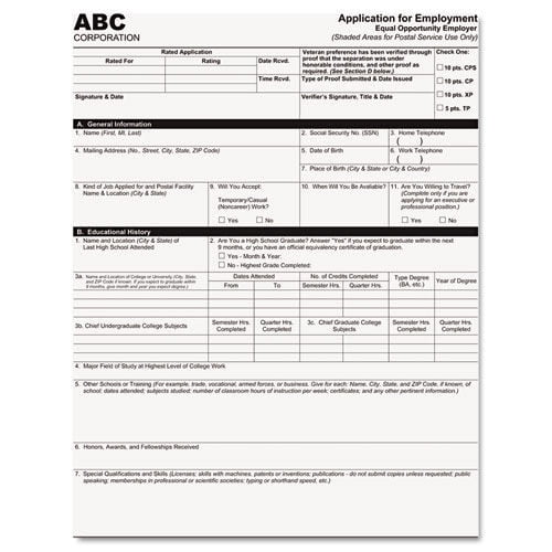 PM Company 59103 8.5 in. x 11 in. 1-Part Digital Carbonless Paper ...