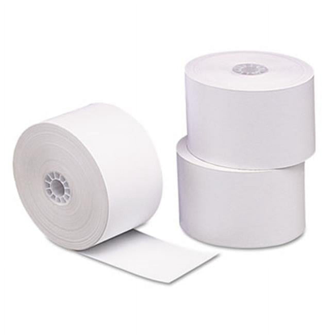 PM Company One-Ply Thermal Cash Register/Point of Sale Roll - White - 1 ...