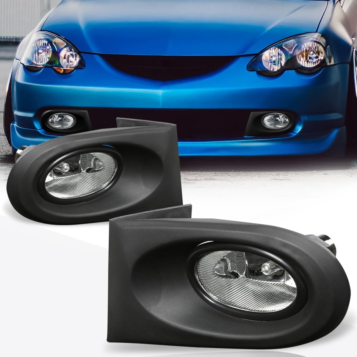 PM PERFORMOTOR Front Bumper Fog Lights+Switch+Wiring+Bulbs Compatible ...