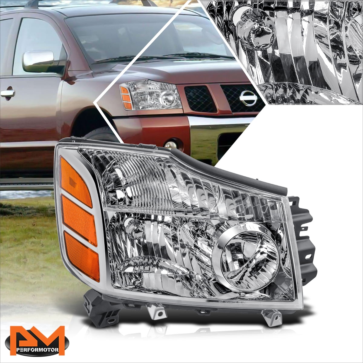 PM PERFORMOTOR for 04-07 Nissan Pathfinder Armada Titan Factory Style ...
