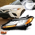 PM PERFORMOTOR for 18-21 Toyota Camry Left Side LED DRL & Turn Signal ...