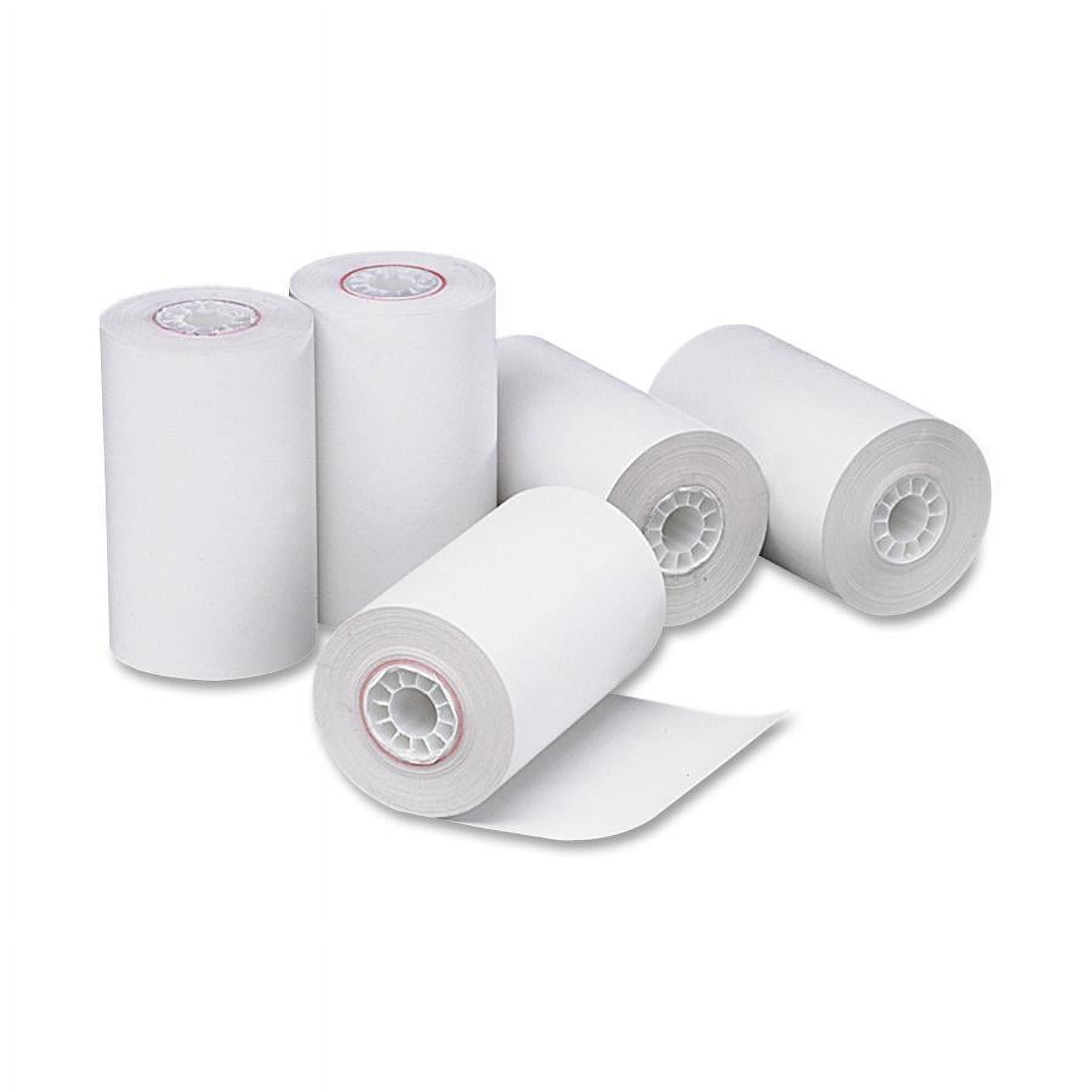 PM, PMC05209, Thermal Print Cash Register/ATM Rolls, 72 / Carton, White ...