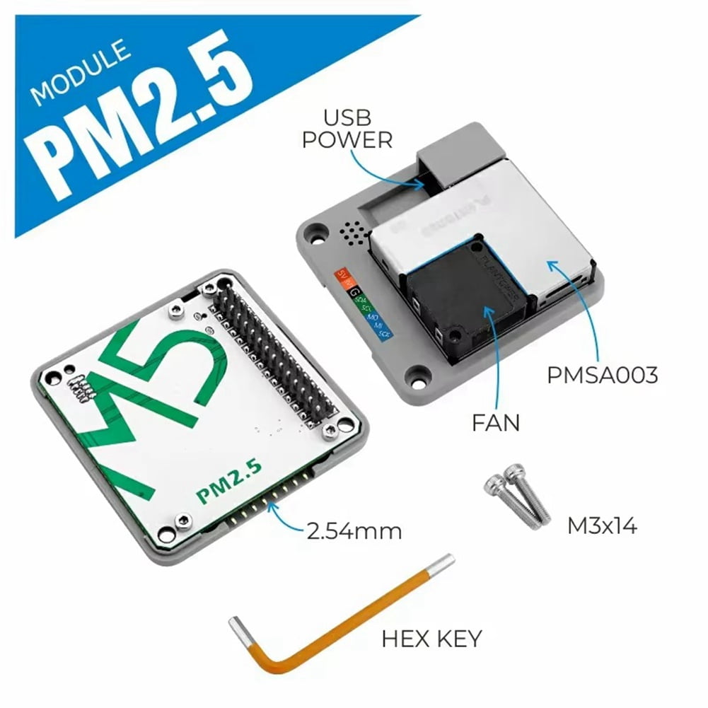 PM2.5 Air Quality Module (PMSA003) Ambient Air Quality Testing Module ...