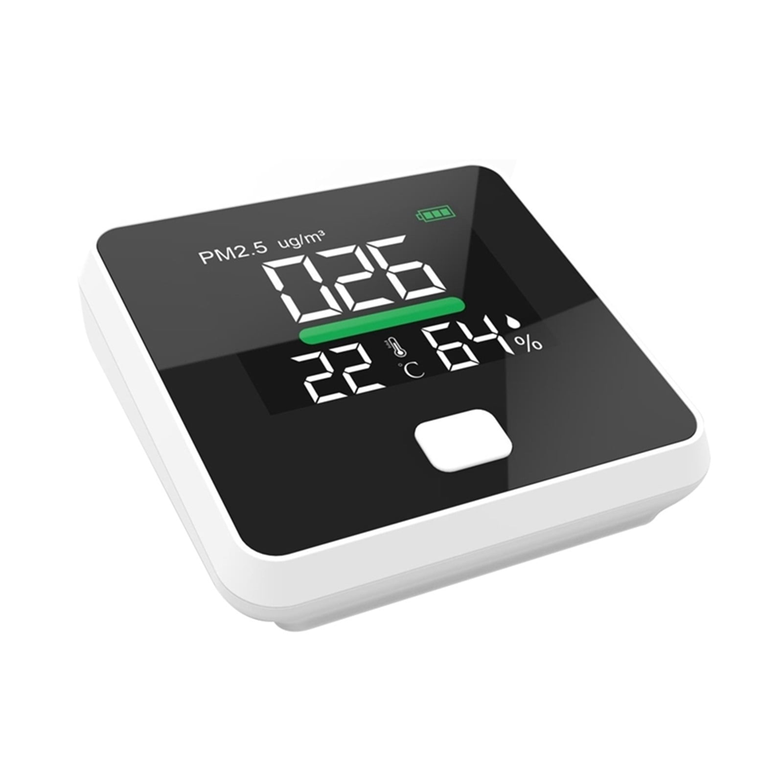 PM2.5 Air Quality Monitor Digital Gas Detector Air Temperature Humidity ...