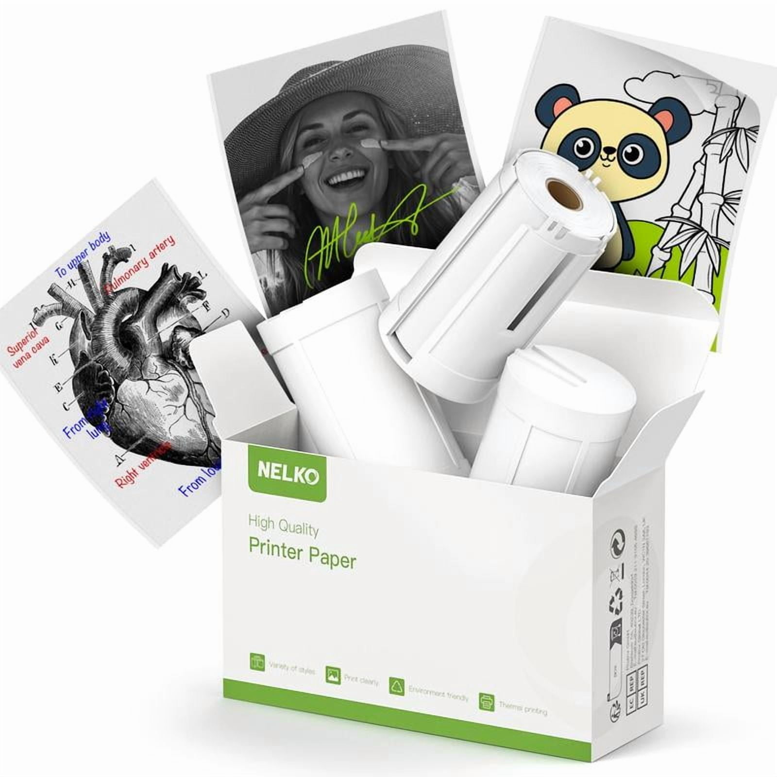 PM230 Mini Sticker Printer-2 Inch Bluetooth Thermal Pocket Printer ...