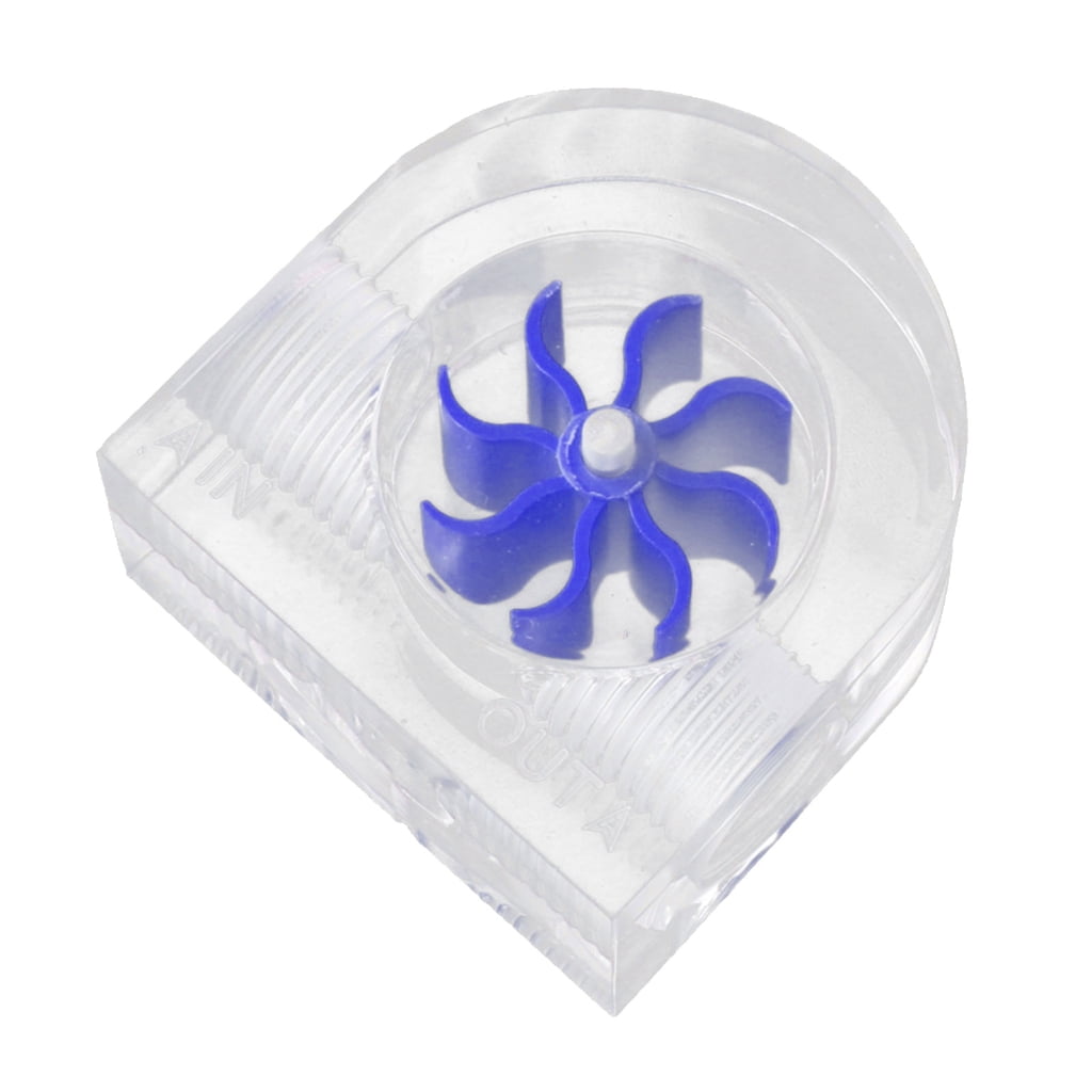 PM2A Computer Water Cooling Water Meter Half-Circled Flowmeter ...