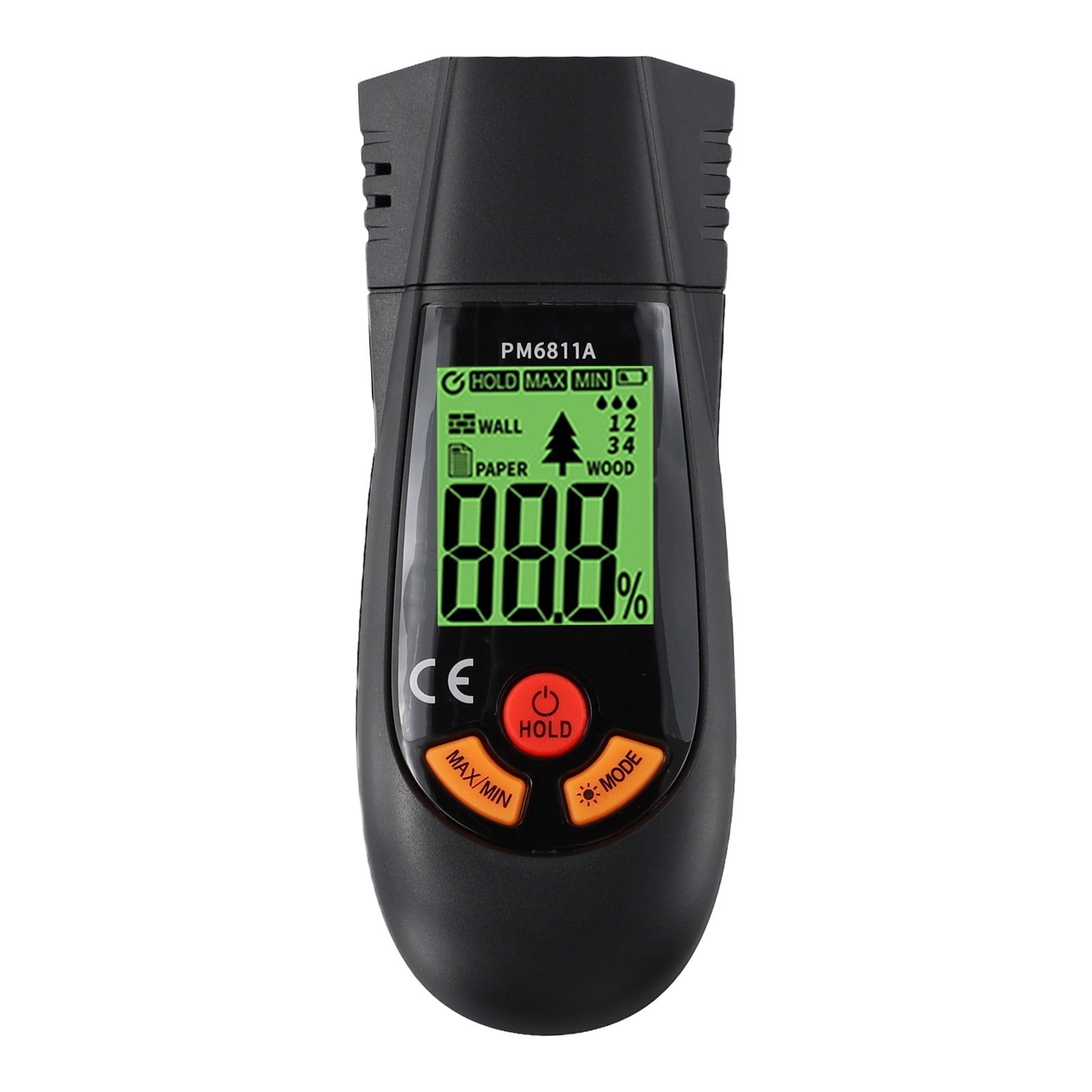Pm6811A Wood Moisture Meter Digital Wall Moisture Content Tester 3 ...