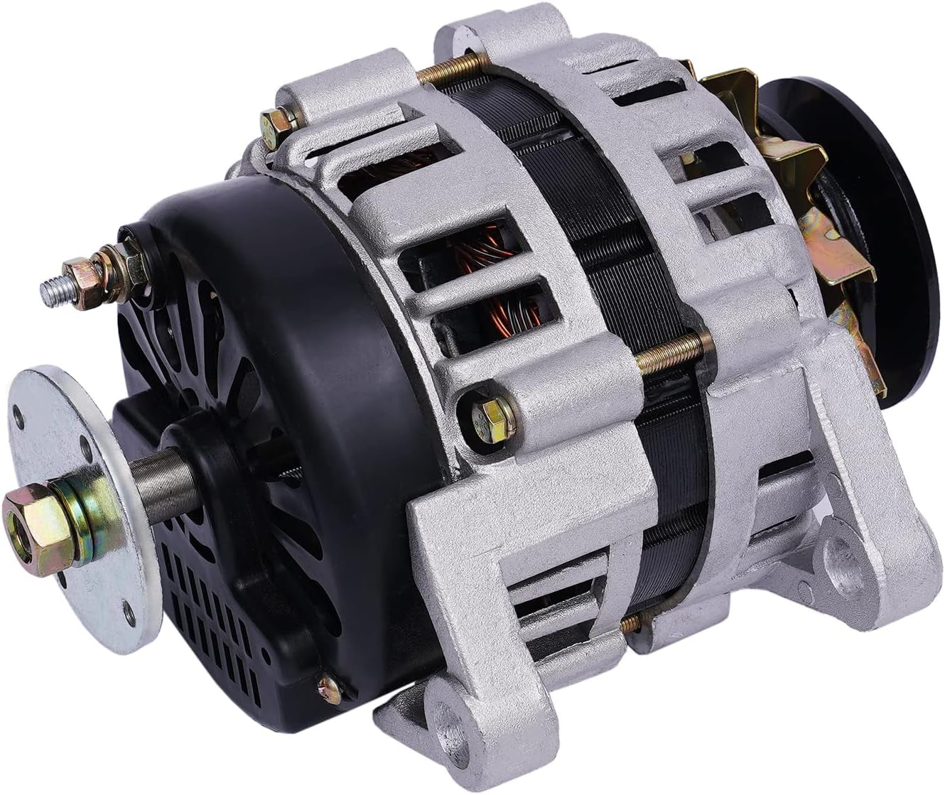 PMA Permanent Magnet DC Generator, Double-ended Low Rpm Alternator ...