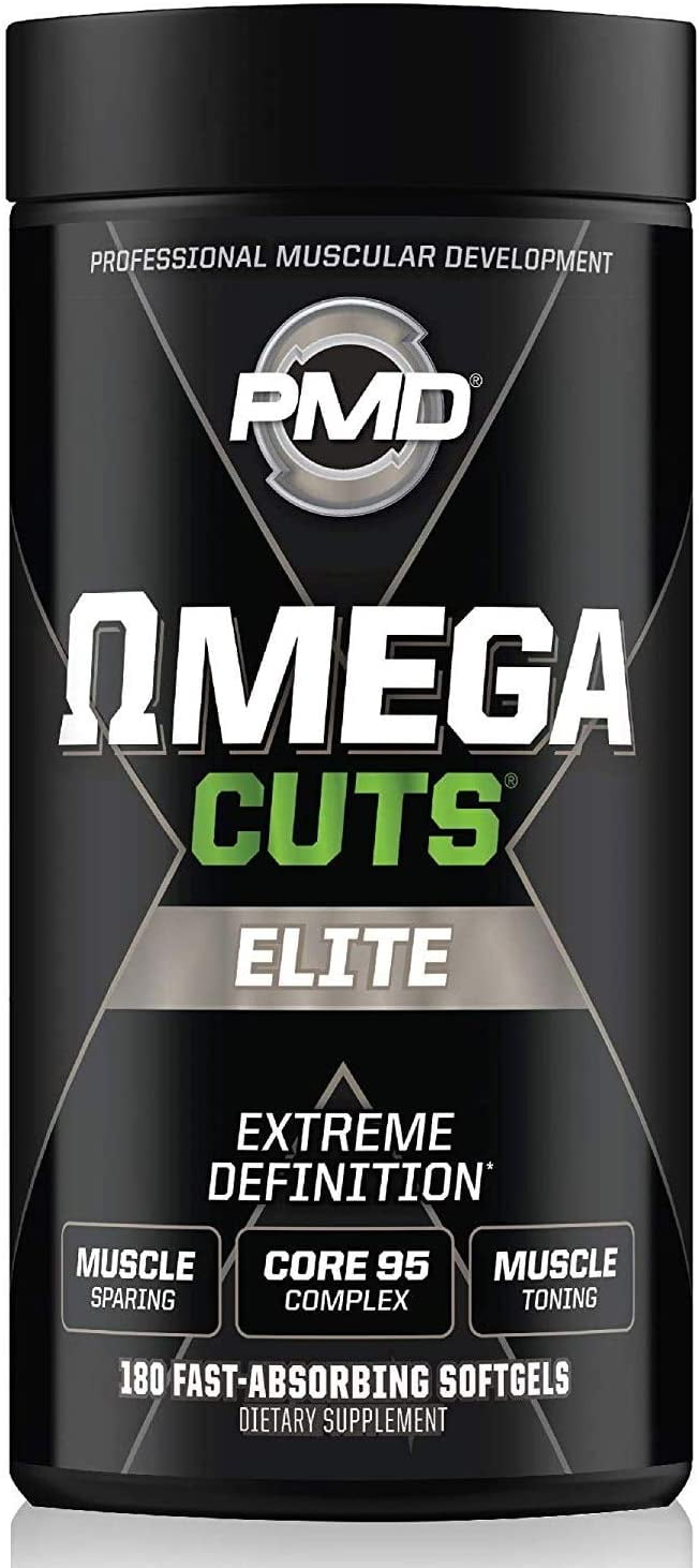 PMD Sports Omega Cuts Elite Thermogenic Fat Burner - Omega Fatty Acid ...