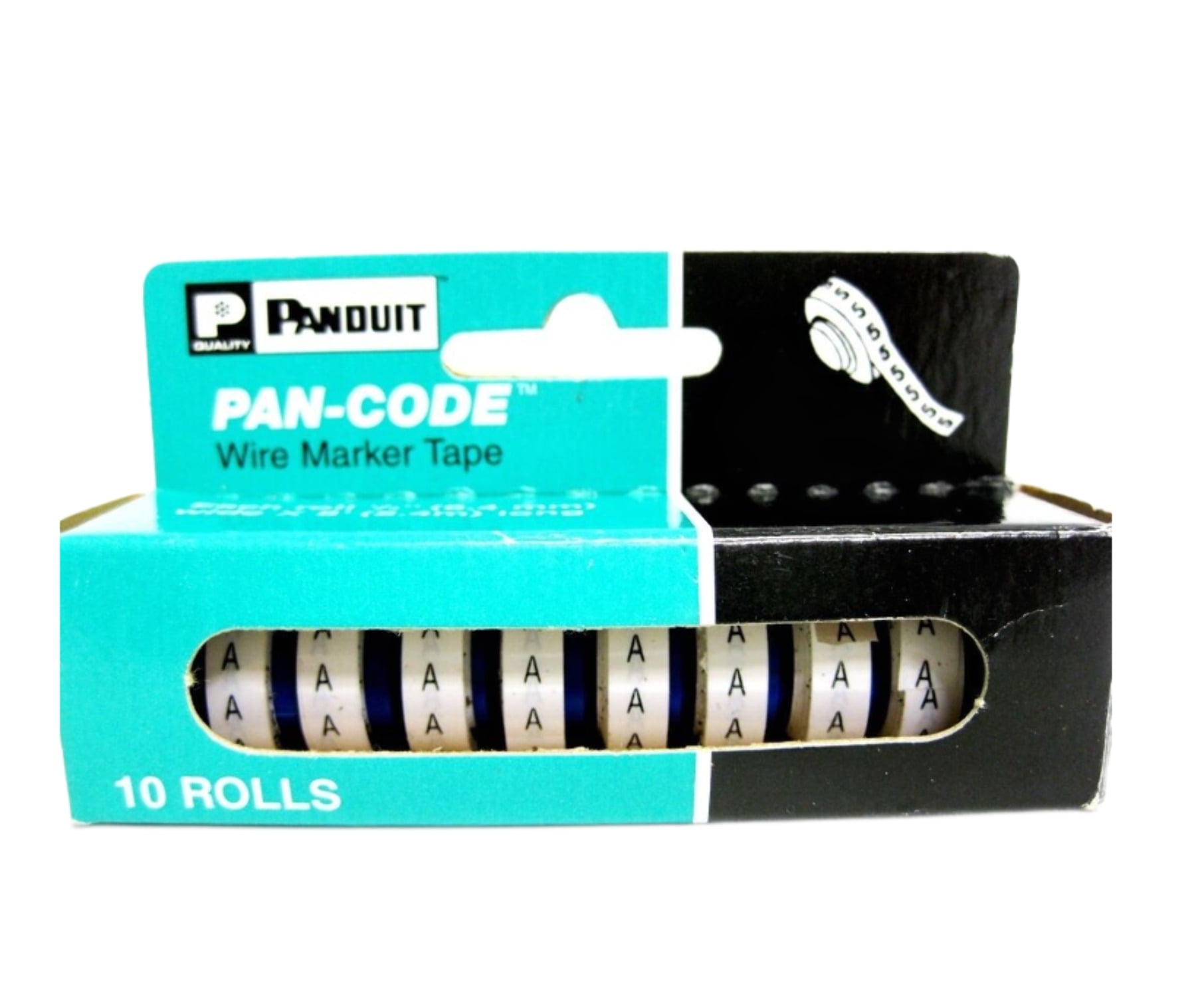 PMDR-A Pan-code Wire Marker Tape, 8FT Roll A - New (10 Rolls) - Walmart ...