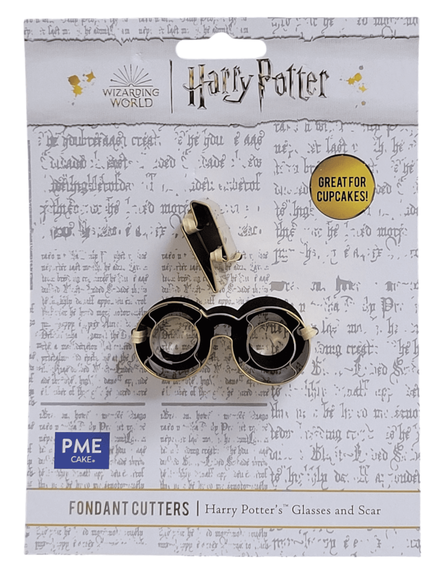 PME Cake Harry Potter Fondant Cutters HArry Potter's Glasses and Scar ...