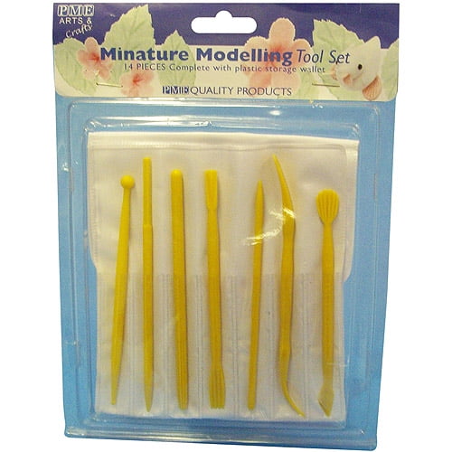 PME Miniature Modeling Tool Set In Plastic Wallet, 14 Pieces - Walmart.com