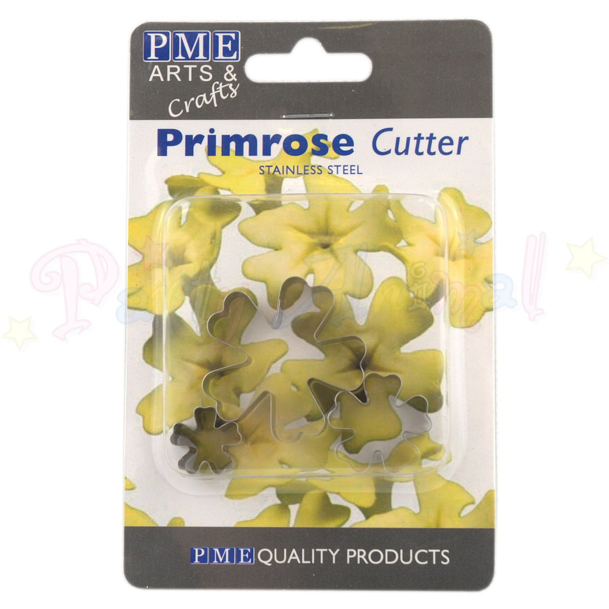 PME Primrose Flower Petal Cutters, Stainless Steel, Set of 3 - Walmart.com