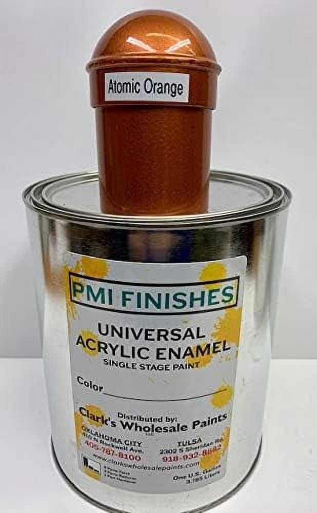 PMI Acrylic Enamel Single Stage Paint(Gallon, Atomic Orange) - Walmart.com
