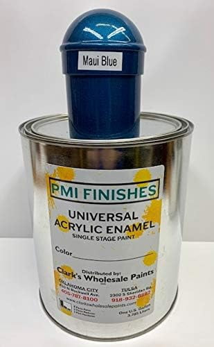PMI Acrylic Enamel Single Stage Paint Kit (Gallon, Maui Blue) - Walmart.com